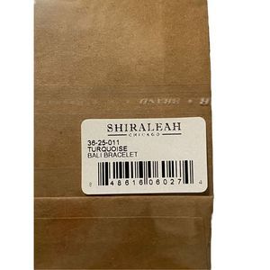 Shiraleah | Jewelry | New Shiraleah Chicago Turquoise Bali Bracelet ...